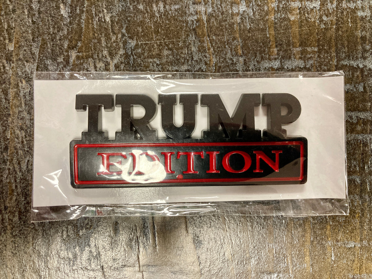 Trump Edition Car Emblem (2 Color Variations) – Trump Store of Panama City