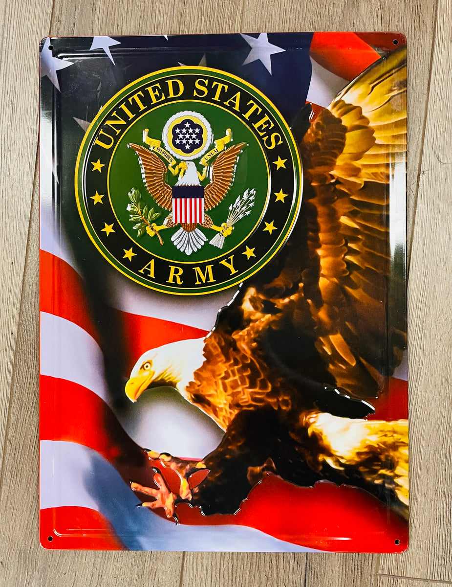 United States Army Metal Novelty Sign – Trump Store of Panama City